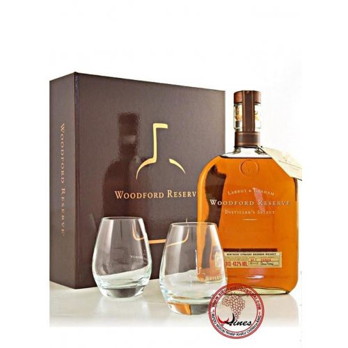 Rượu Woodford Reserve - Bourbon Gift Set | Rượu Ngoại Chính Hãng