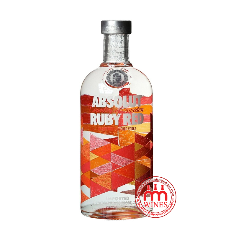 Absolut Ruby Red | Rượu Ngoại Chính Hãng