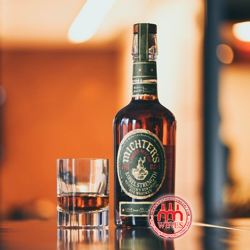 Michters US*1 Straight Rye Whiskey | Rượu Ngoại Chính Hãng