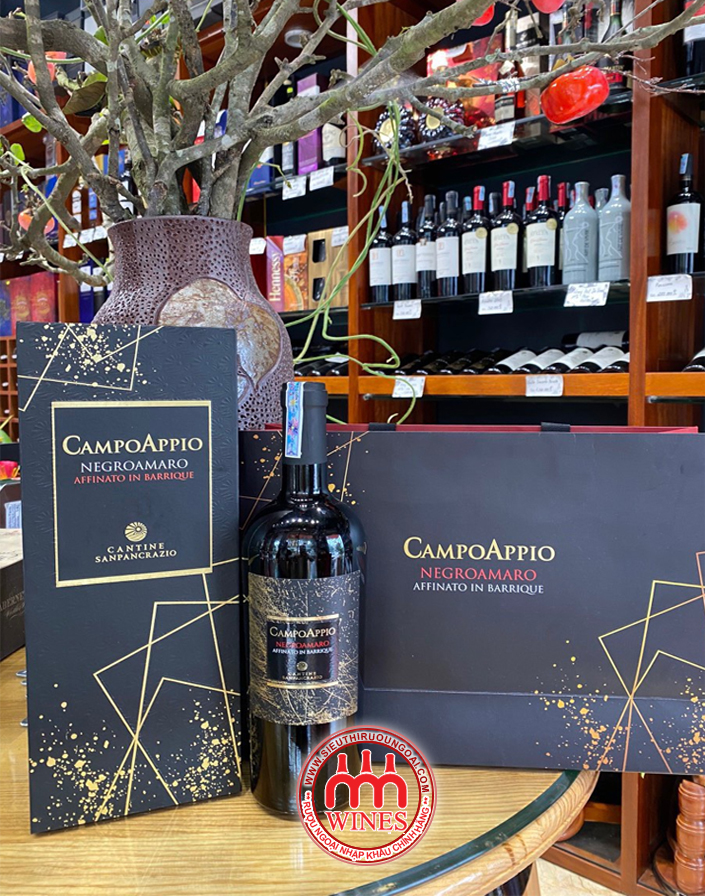 CAMPO Appio Negroamaro | Rượu Ngoại Chính Hãng