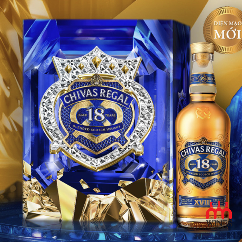 Chivas Regal 18YO Gift Box 2025 | Rượu Ngoại Chính Hãng