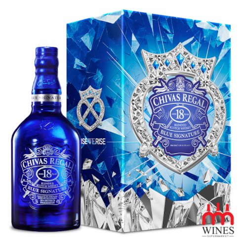 Chivas Regal 18YO Blue Signature Gift 2025 | Rượu Ngoại Chính Hãng